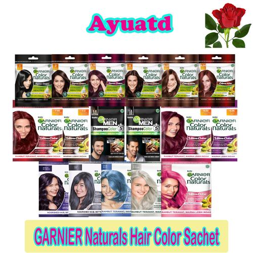 Jual Garnier Color Naturals / Cat Rambut Sachet 20ml + 20 g - Merah ...