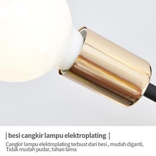 Jual 6/8 LED E27 LAMPU GANTUNG LED NORDIC MODERN MINIMALIS LAMPU ...