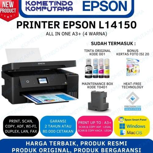 Jual Epson EcoTank L14150 - A3 Wi-Fi Duplex All-in-One Ink Tank Printer ...