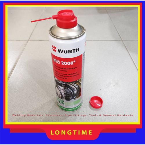 Jual WURTH HHS 2000 Adhesive Lubricant Oil Lubricating Pelumas ...