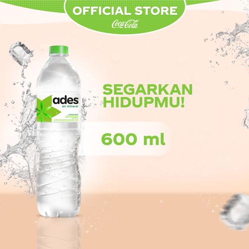 Jual Ades Air Mineral Botol 600ml - Kota Depok - Coca-Cola Official ...