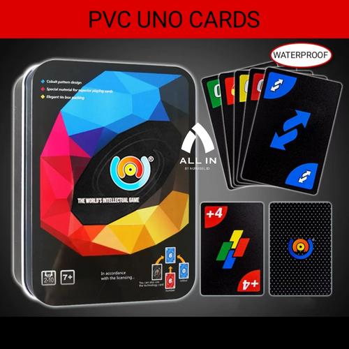 Jual Kartu UNO Plastik Anti Air / PVC Waterproof UNO Card Game ...