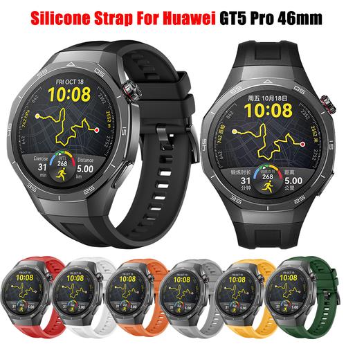 Jual Strap Huawei Watch GT5 Pro 46mm Silicone High Quality - Spruce ...