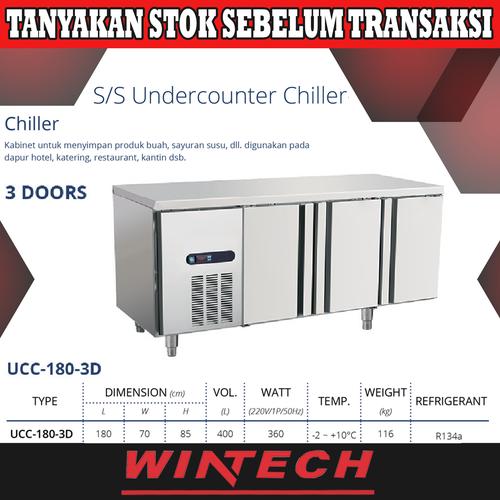 Jual GEA S/S UNDERCOUNTER CHILLER UCC-180-3D - KABINET PENYIMPAN SAYUR ...