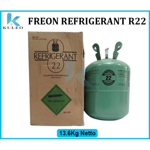 Jual Freon AC R22 Refrigerant 13,6 Kg - freon refri r22 - Paket ...