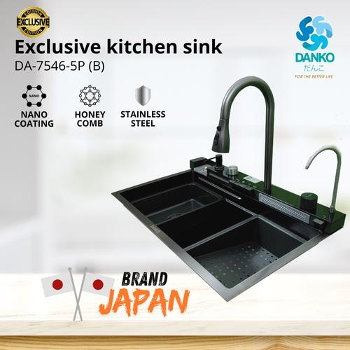 Promo KITCHEN SINK SET EXCLUSIVE PIANO DANKO DA-7546-5P [B] BLACK Cicil ...