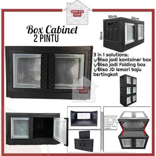 Jual Spesial Lemari Kabinet Portable / Box Cabinet 2 Pintu / Lemari ...