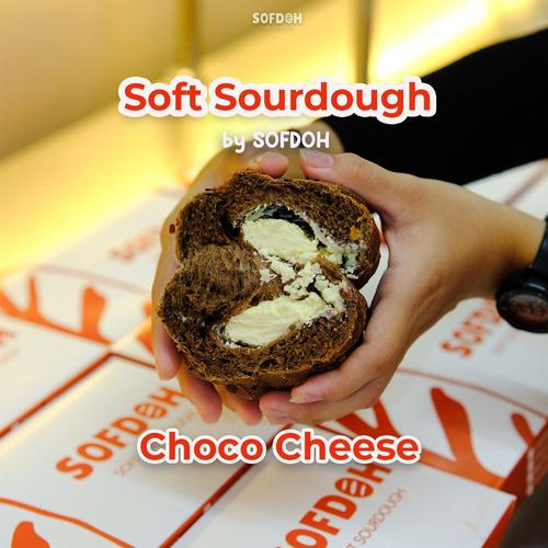 Jual Soft Sourdough Choco Cheese by SOFDOH. Less gluten, egg free ...