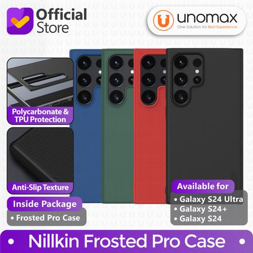 Promo Case Samsung Galaxy S24/Ultra/Plus Nillkin Frosted Pro Hybrid ...