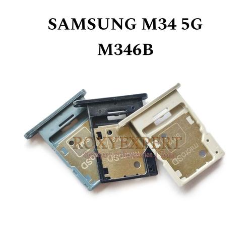 Jual Simtray Samsung M34 5G M346B Sim Tray Tempat Sim Card - Biru ...