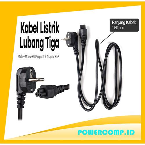 Jual Kabel Power Kabel Sambungan Adaptor Charger Laptop Ke Listrik ...