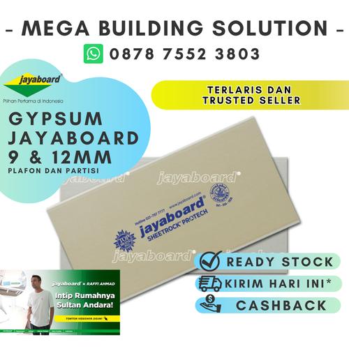 Jual Gipsum / Gypsum SHEETROCK Jayaboard 12 mm - Standard & Murah ...