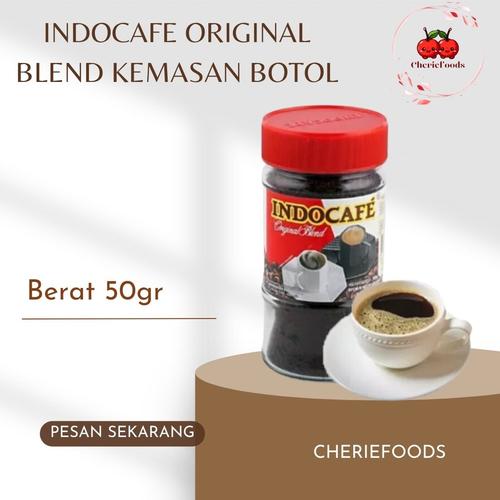 Jual Kopi / Indocafe Original Blend 50gr / Kemasan Botol - Jakarta ...