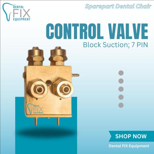 Jual Control Valve Block suction 7 pin Sparepart dental unit - Kab ...