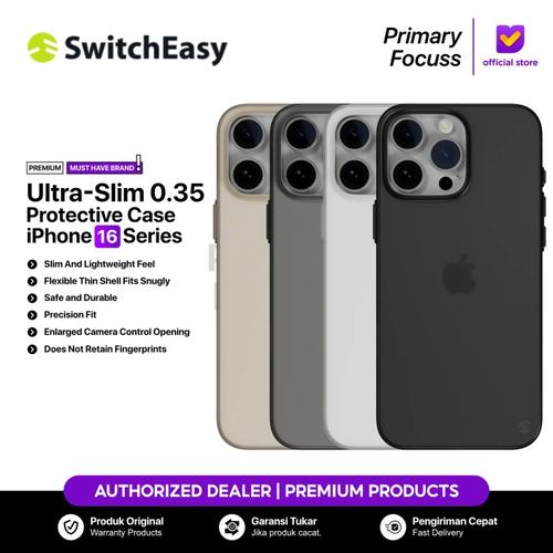 Promo SWITCHEASY Case iPhone 16 Pro Max 16 Pro Plus SWITCHEASY 0.35mm ...