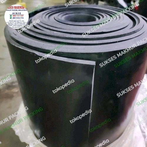 Jual karet / rubber hitam lembaran uk. 5mm x 120cm x 100cm - Jakarta ...