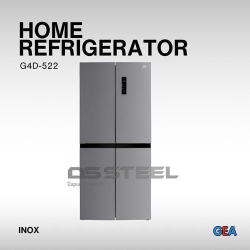 Jual Kulkas Side By Side Inverter 4 Pintu G4D-522 Inox / Kulkas Rumah ...