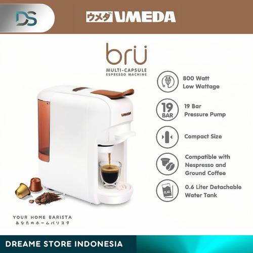 Promo Umeda Bru Mesin Kopi Multi Kapsul / Nespresso Capsule Coffee Maker - BRU - Jakarta Utara ...