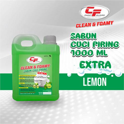 Jual Sabun Cuci Piring Clean and Foamy 1 Liter Extra Foam - Kota ...