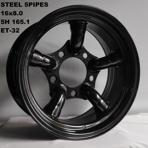 Jual velg besi 5pipe 16X8.0 5H 165 et-32 Ring 16 R16 Lebar 8 inci 5 ...