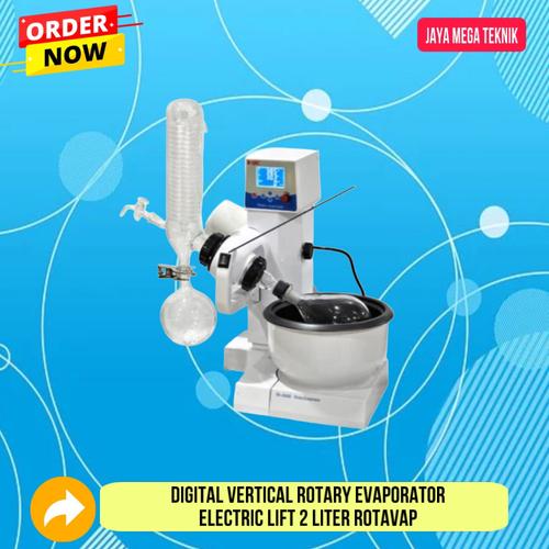 Jual Digital Vertical Rotary Evaporator Electric Lift 2 Liter Rotavap ...