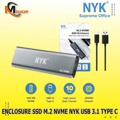 Jual Enclosure - Casing SSD M2 NVME Type C 3.1 USB 3.1 to M.2 NVME SSD ...