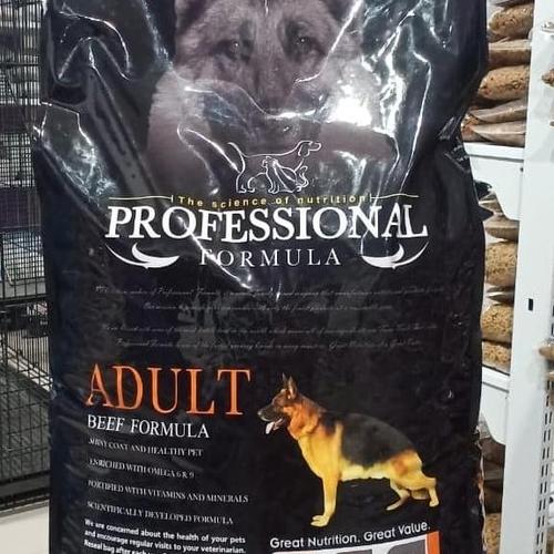 Jual Exp Lama Makanan Anjing Dewasa PROFESSIONAL Formula Adult Beef 18 ...