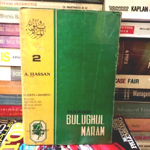 Jual BUKU TARJAMAH BULUGHUL MARAM 2 BY A HASSAN (ORIGINAL) - Kota ...