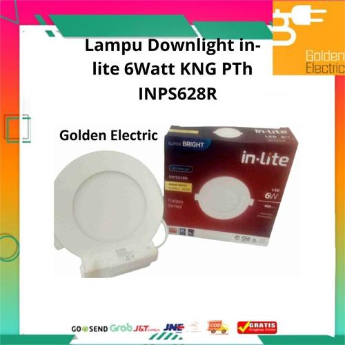 Jual Lampu Downlight in-lite INPS628R 6Watt KNG PTh Panel light series ...
