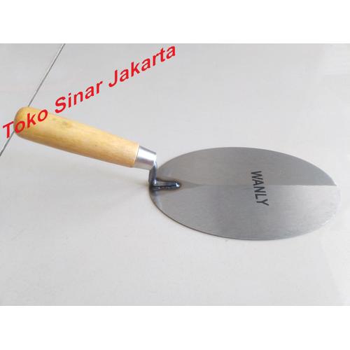 Jual Sendok Semen Kayu Oval Pasir Bata Acian Adukan Aduk Cetak Sekop ...