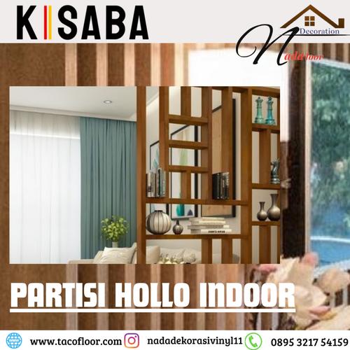 Jual partisi kisi kisi hollow indoor echo | wpc partisi hollow untuk ...