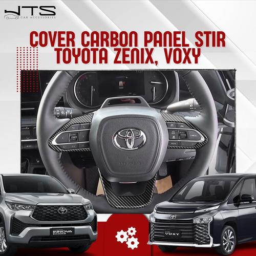 Promo Cover Carbon Panel Stir Toyota Innova Zenix dan Toyota Voxy ...
