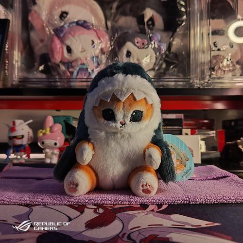 Jual Boneka Mofusand Shark Nyan Cat Take A Seat Ver. [ Hiu Duduk ...