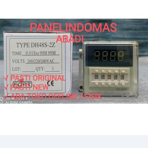 Jual TIMER DIGITAL DH48S-2Z 200-240VAC MERK FORT - Jakarta Pusat ...
