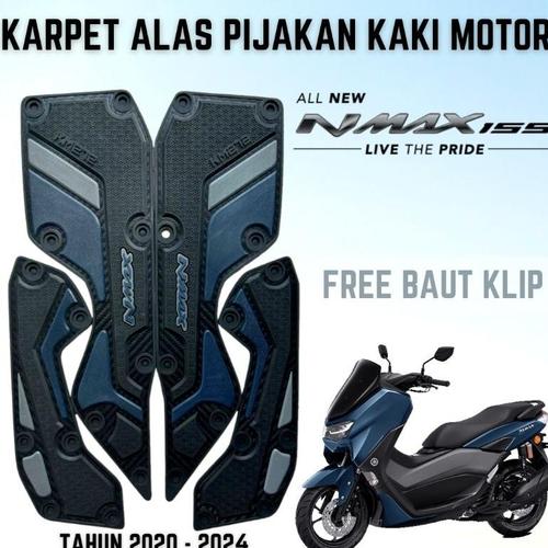 Jual PIJAKAN MOTOR YAMAHA ALL NEW NMAX CONNECTED/ABS/STANDARD ALAS KAKI ...