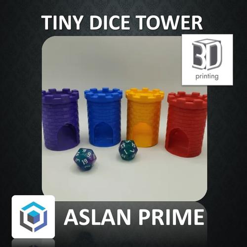 Jual TINY DICE TOWER 3D Print Dadu Permainan Mainan Main Toy Toys Hobi ...