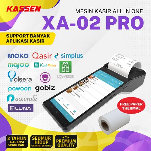 Jual POS ANDROID KASSEN XA-02 PRO WIFI NFC 4G PAPER 58mm Mesin Kasir Mobile - Jakarta Pusat ...