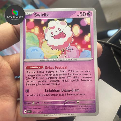 Jual Swirlix 089/167 sv6s Kartu Pokemon TCG Indonesia Topeng Transfigurasi - Kab. Sukoharjo ...