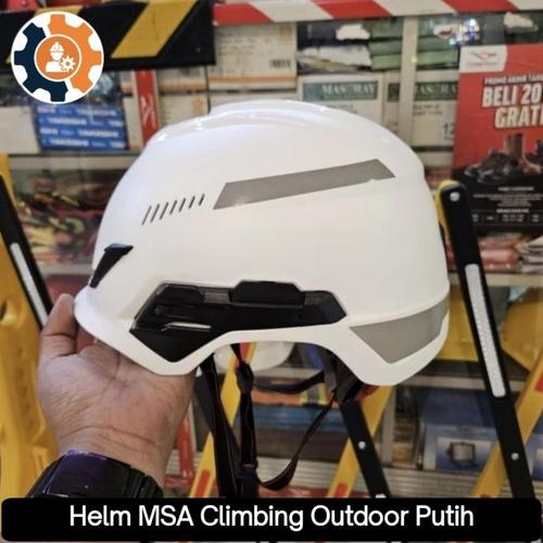 Jual Helm Safety Climbing Outdoor MSA Lokal / Helm Panjat Ketinggian ...