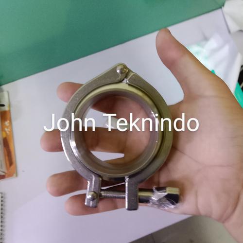 Jual Clamp Ferrule Set Sanitary Stainless SS316 Dia 5" inch / Clamp ...