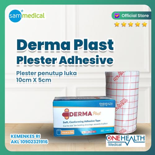 Jual One Health Dermaplast Plester Adhesive / Plester Penutup Luka Non ...