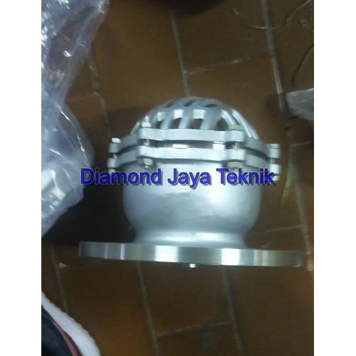 Jual Foot Valve Stainles 2.1/2 " Flange JIS 10K / Foot Klep valve ...