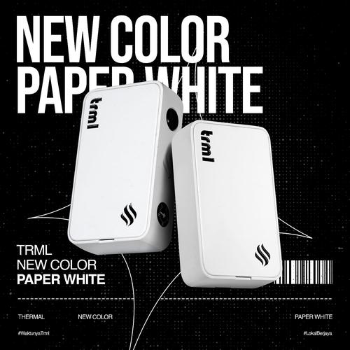 Jual MOD TRML T200 NEW COLOR PAPER WHITE BY TRML OFFICIAL 100% ...