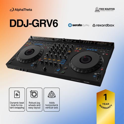 Jual AlphaTheta DDJ-GRV6 | DDJ GRV6 | Alat DJ Pioneer DJ DDJ-GRV6 4 ...
