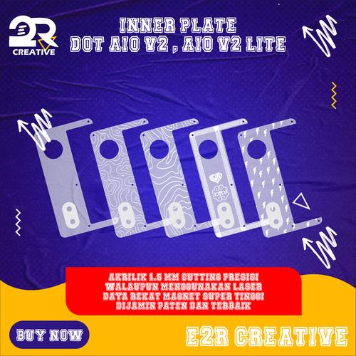 Promo inner plate dot aio v2 & aio v2 lite Bisa COD - CUSTOM, AIO V2 ...