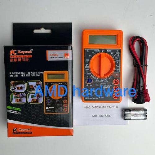 Jual KS - KAPUSI JAPAN MULTIMETER DIGITAL CLAMP MULTI TESTER BATERAI ...