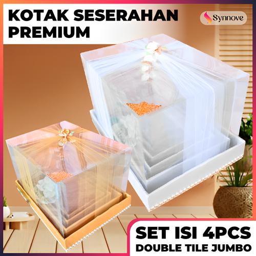 Promo Kotak Seserahan Pernikahan SET Isi 4 PREMIUM Box Kotak Hantaran ...