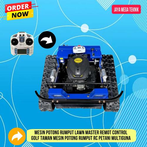 Jual Mesin Potong Rumput Lawn Master Remot Control Golf Taman Mesin ...