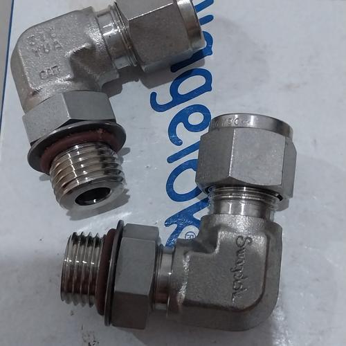Jual Male Elbow 3/8" OD X 9/16"-18 Sae Ms O ring Swagelok SS-600-2-6ST - Kota Batam - 316 swg ...