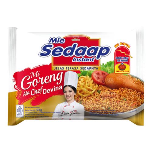Jual Mie Sedaap Instant Mie Goreng Ala Chef Devina Mie Instan 93gram ...